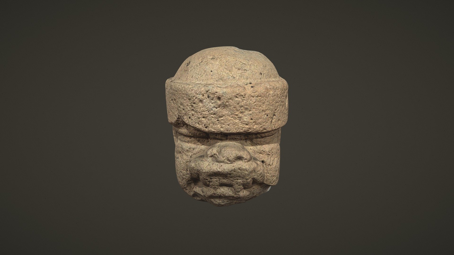 Cabeza de aspecto humano-felino - 3D model by Repositorio Digital ...