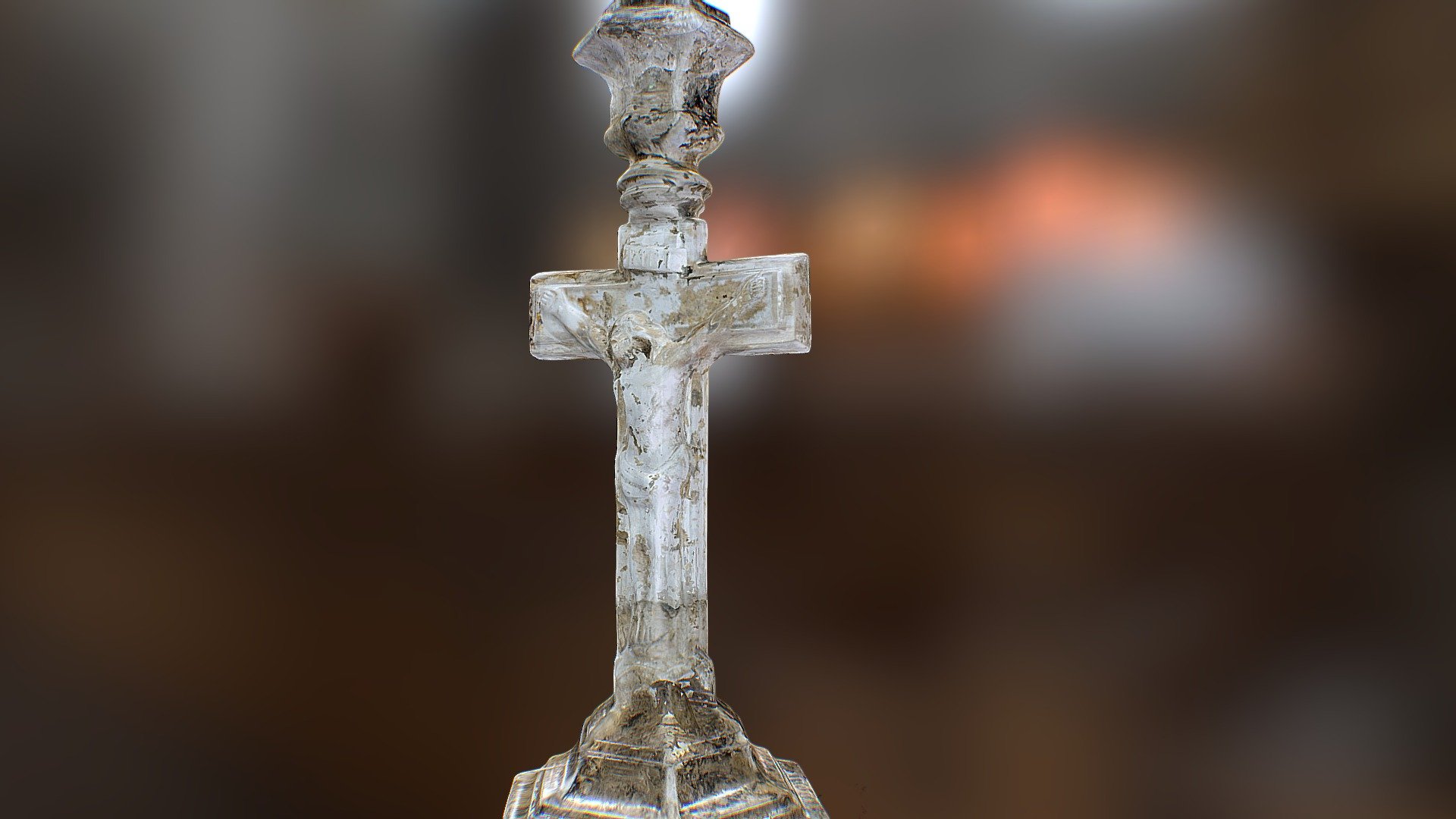 Crucifix candlestick (Cat # 8.322.167) - 3D model by diggingi95 ...