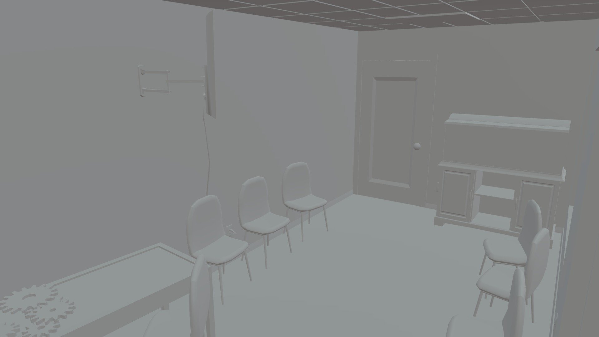 Waiting Room Project - 3D model by CLopez0911 [c8fd7dc] - Sketchfab