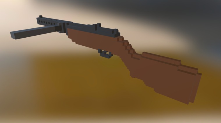 Mp-28 World war II weapon - Download Free 3D model by Alexandr Peshkov ...