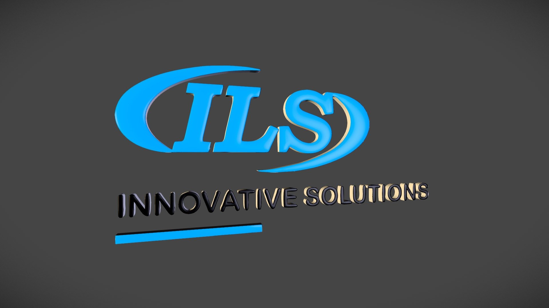 ILS Logo - 3D model by Ljupco Sulev (@ljupce3d) [c900e75] - Sketchfab