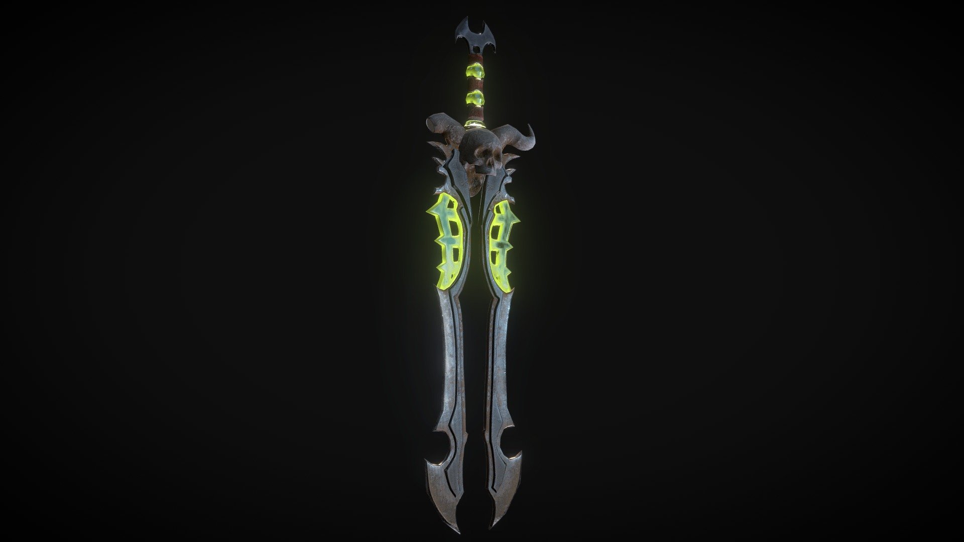 Skeleton Sword - 3D model by big-arch [c901636] - Sketchfab