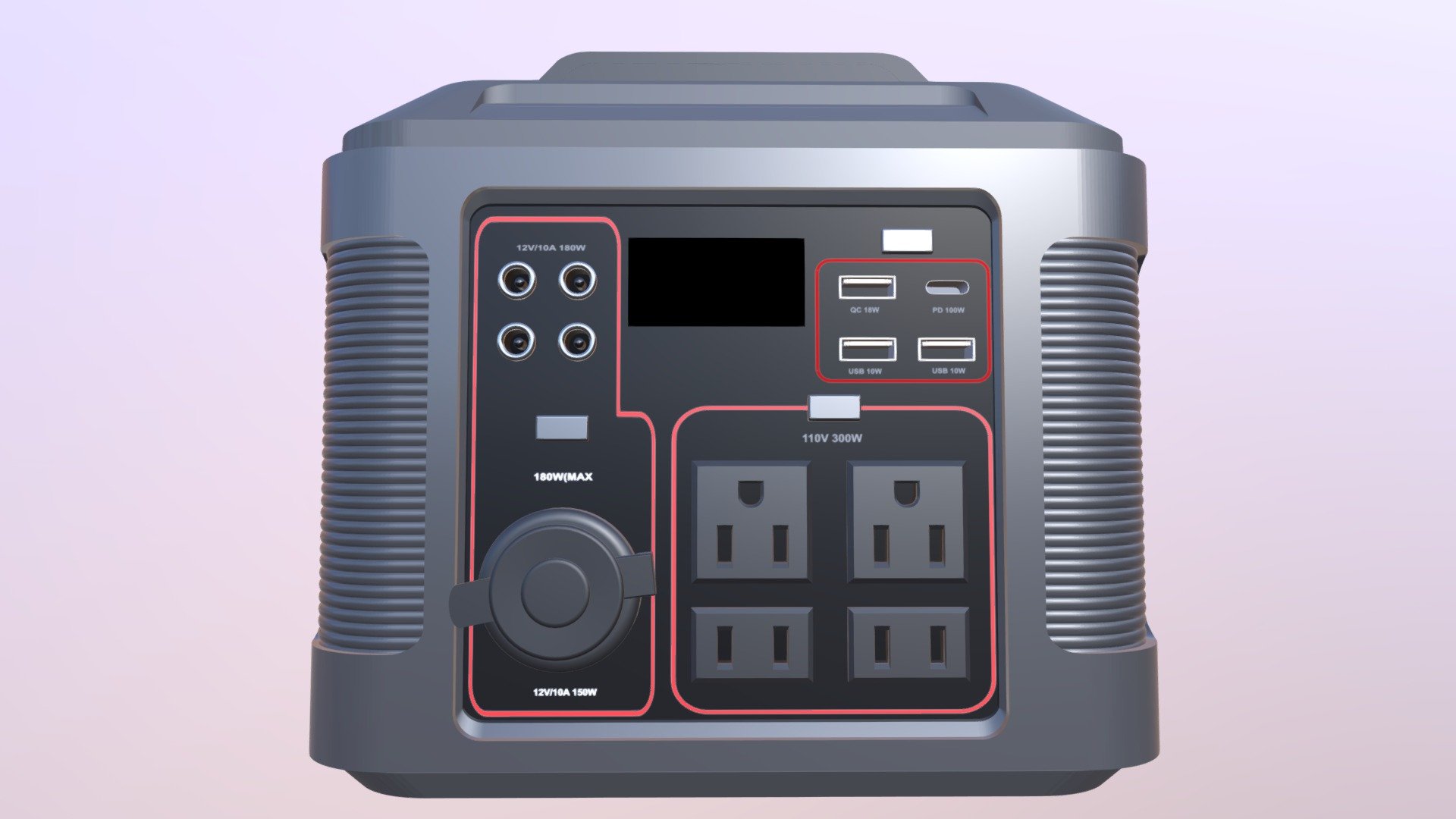 Solar Power Energy Panel 10000 - Download Free 3D model by ...