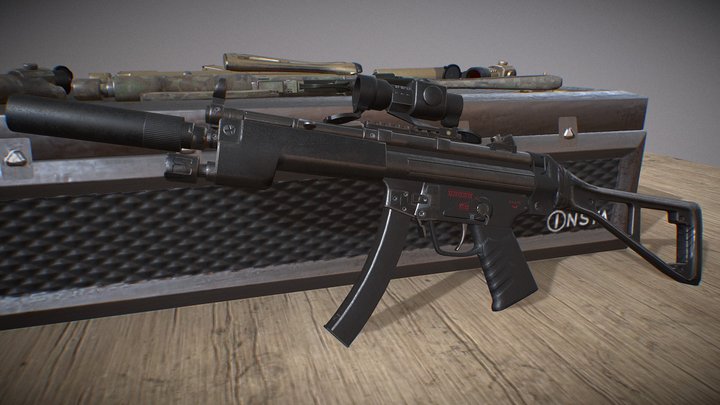 Mp5a3 3D models - Sketchfab