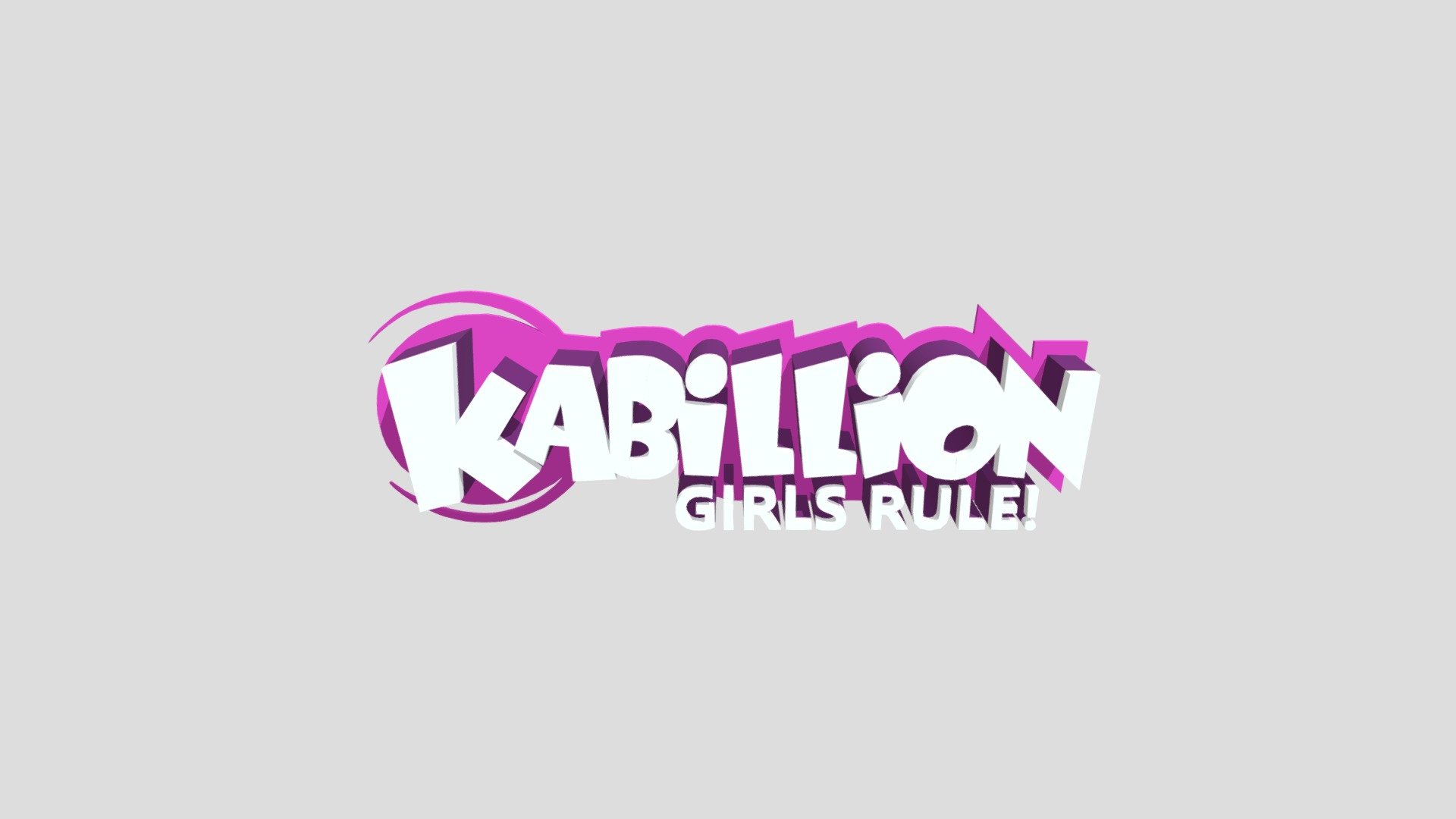 Kabillion Girls Rule! (VOD) Logo - Download Free 3D model by ...