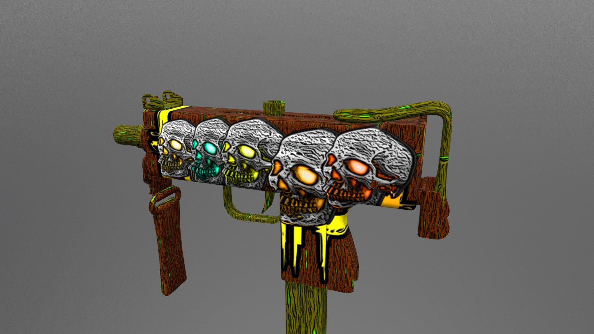 Mac-10 - 3D model by corob88 [c9034b3] - Sketchfab