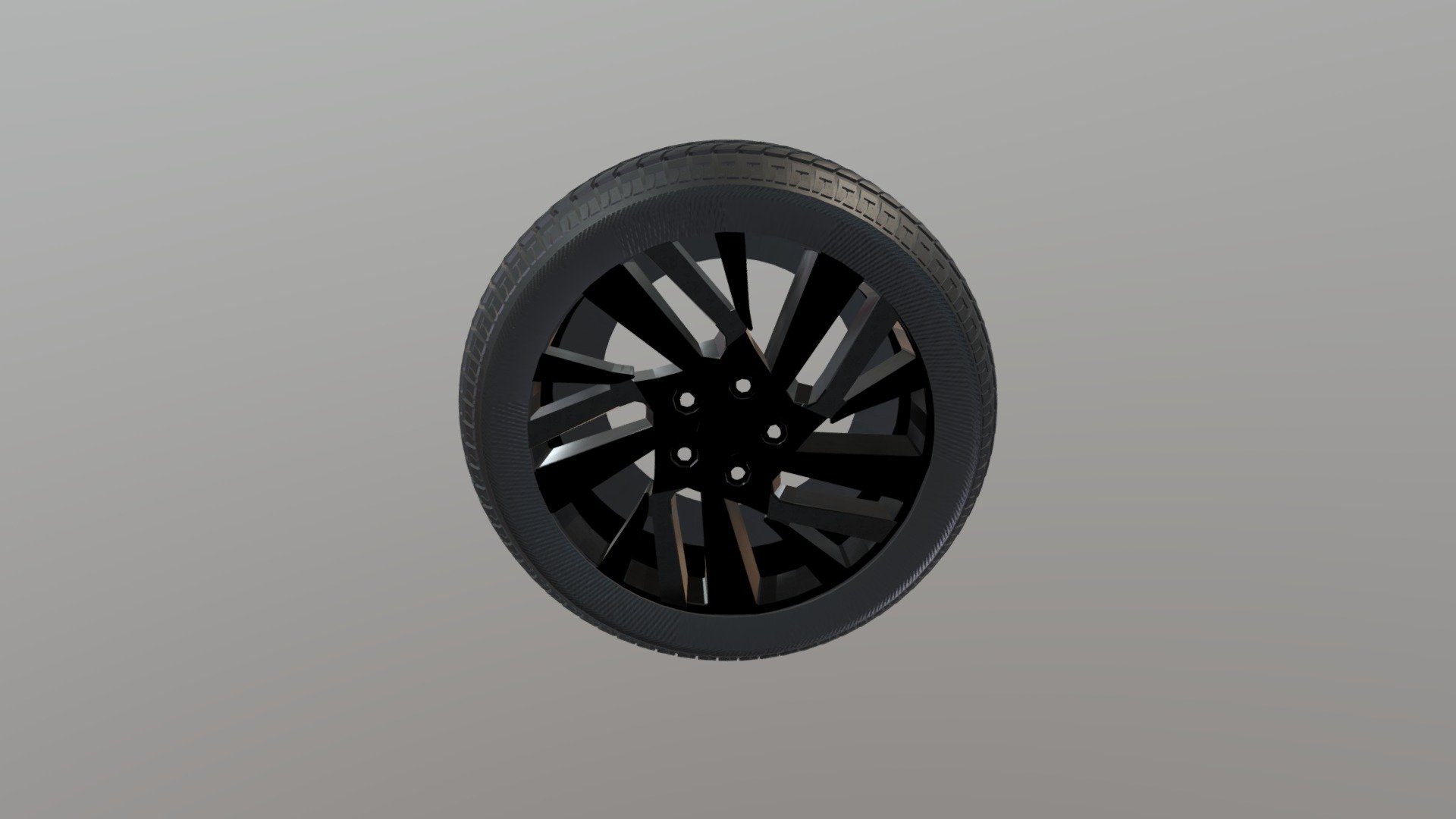 alloy wheel fbx - 3D model by rithwik020202 [c903ace] - Sketchfab