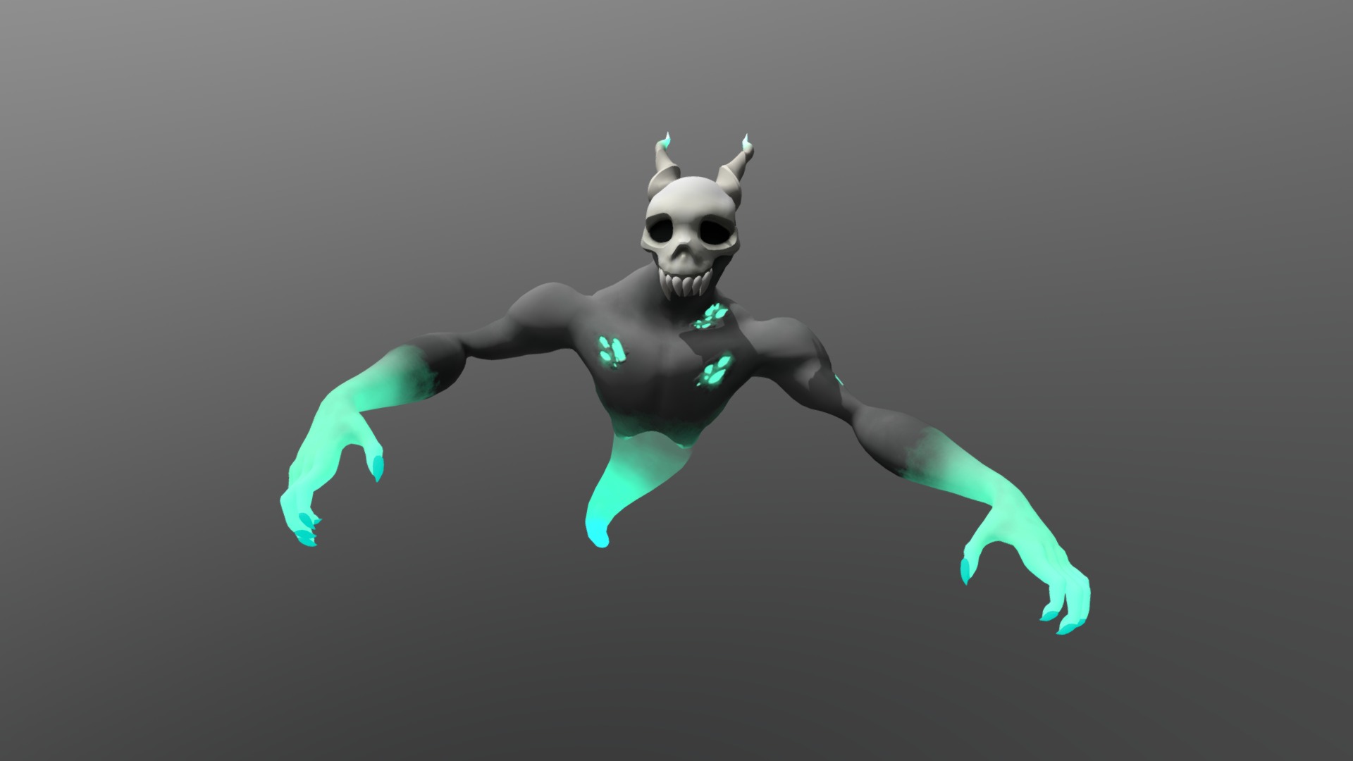 Spectral Ghoul character model - 3D model by Ectha (@kirkton) [c9047d3 ...
