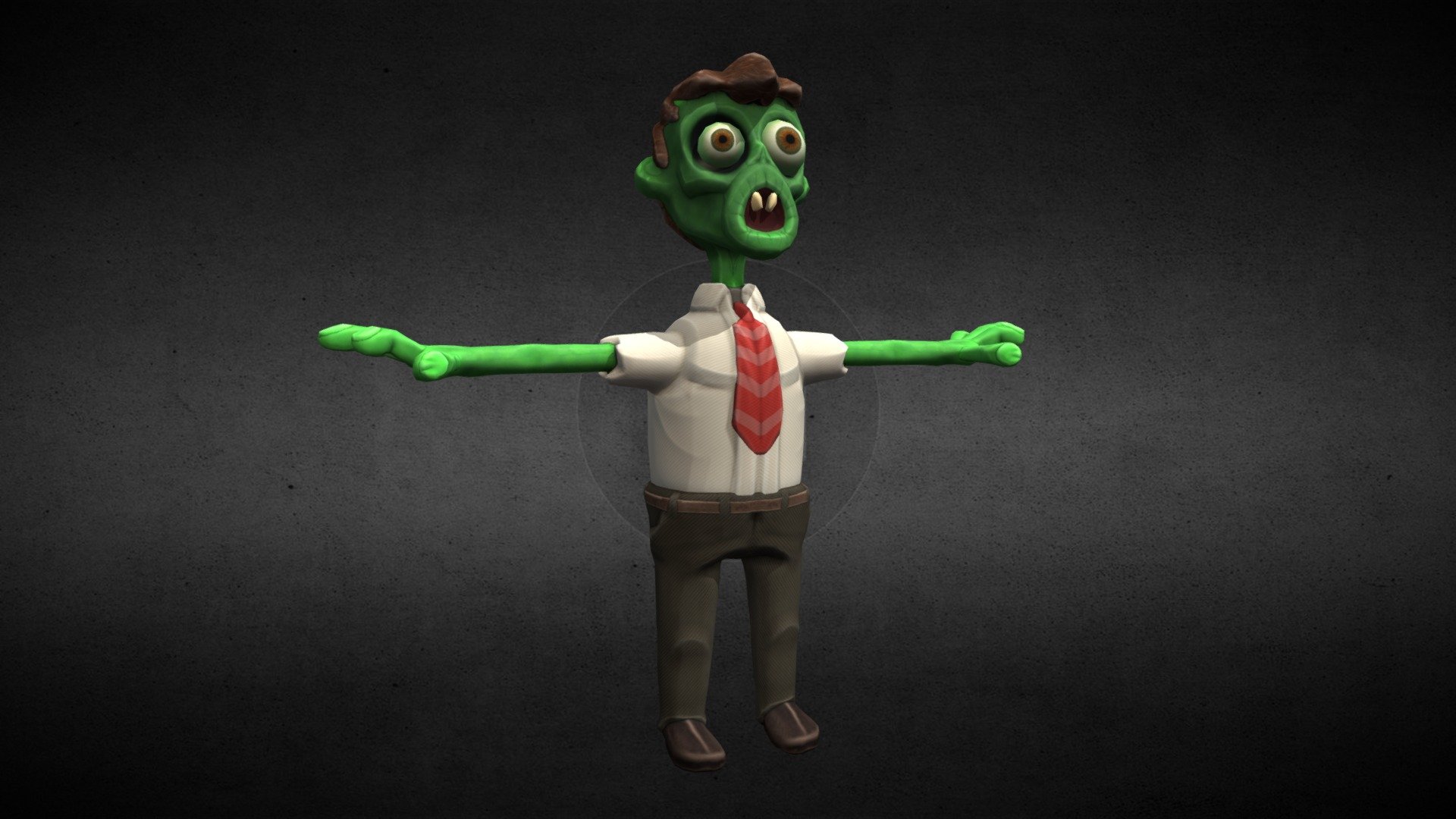 Office Worker Zombie - 3D model by foxifox230 [c904930] - Sketchfab