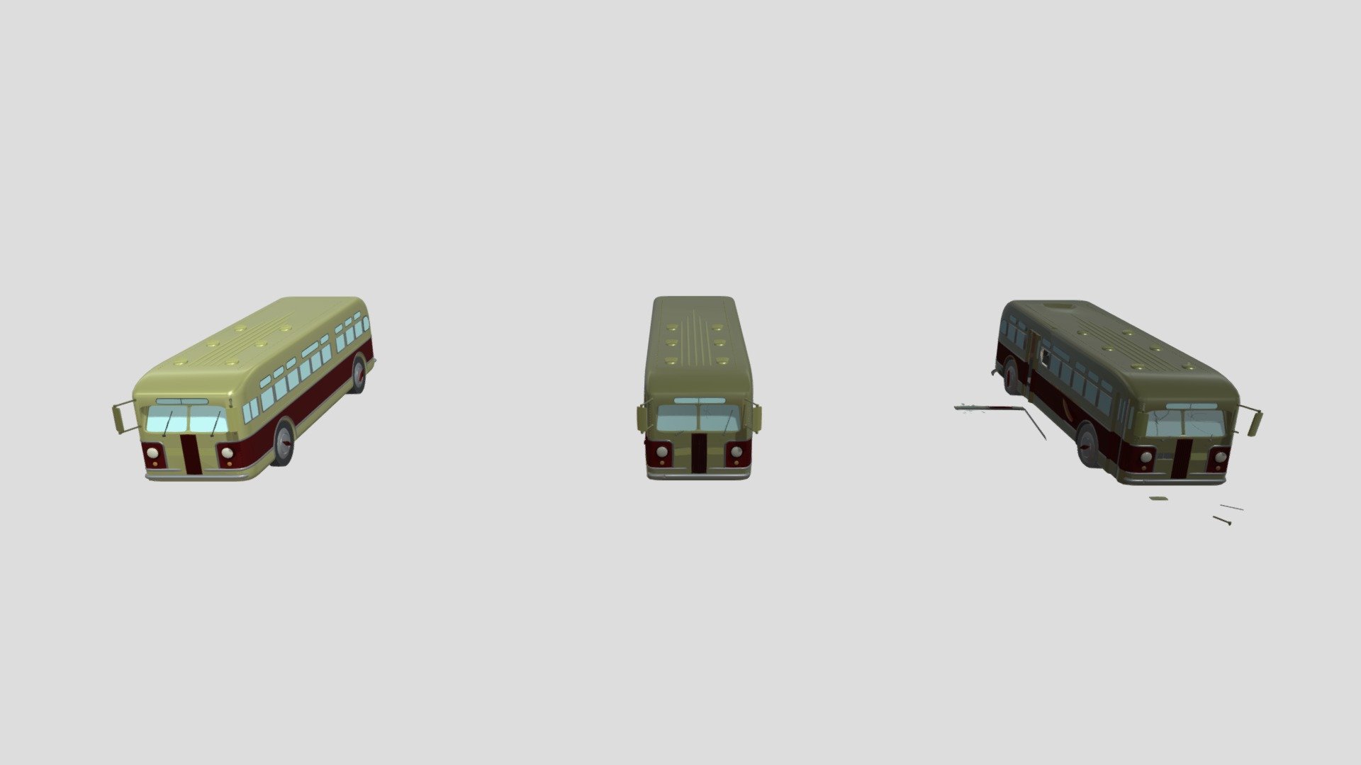 Bus - Download Free 3D model by s.m.s.775 [c905b5b] - Sketchfab