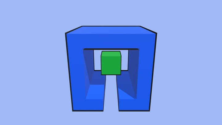 Geometry_dash 3D models - Sketchfab