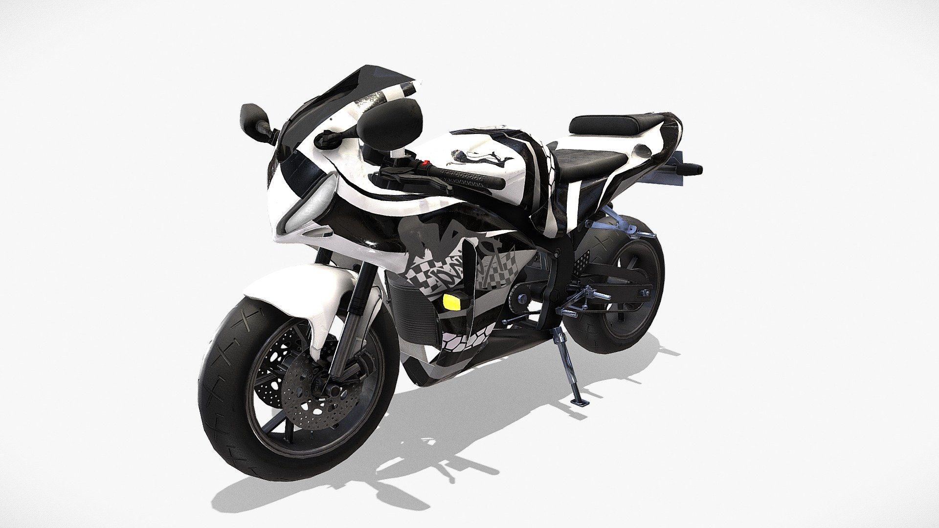 speed bike rigged fully animated - Buy Royalty Free 3D model by Pieter ...
