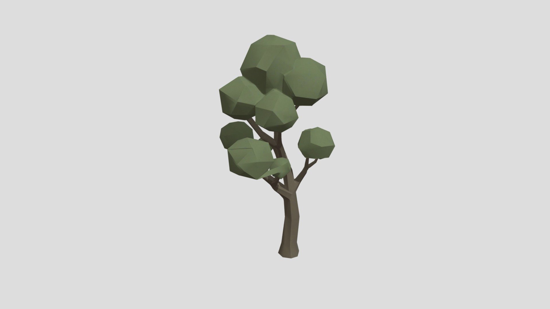Stylized Low Poly Tree Game Ready Asset - Download Free 3D model by ...