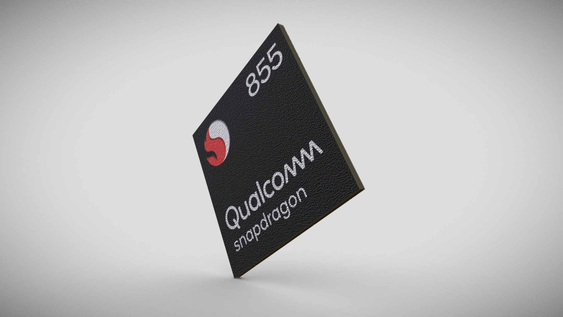 Photorealistic Mobile Chip - Snapdragon 855 - Buy Royalty Free 3D model ...