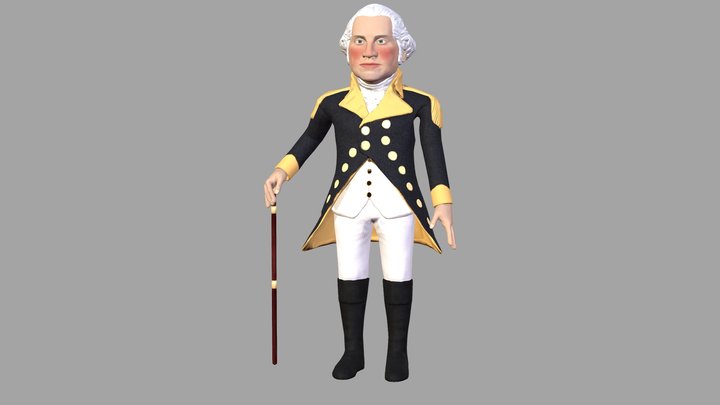 George-washington 3D models - Sketchfab