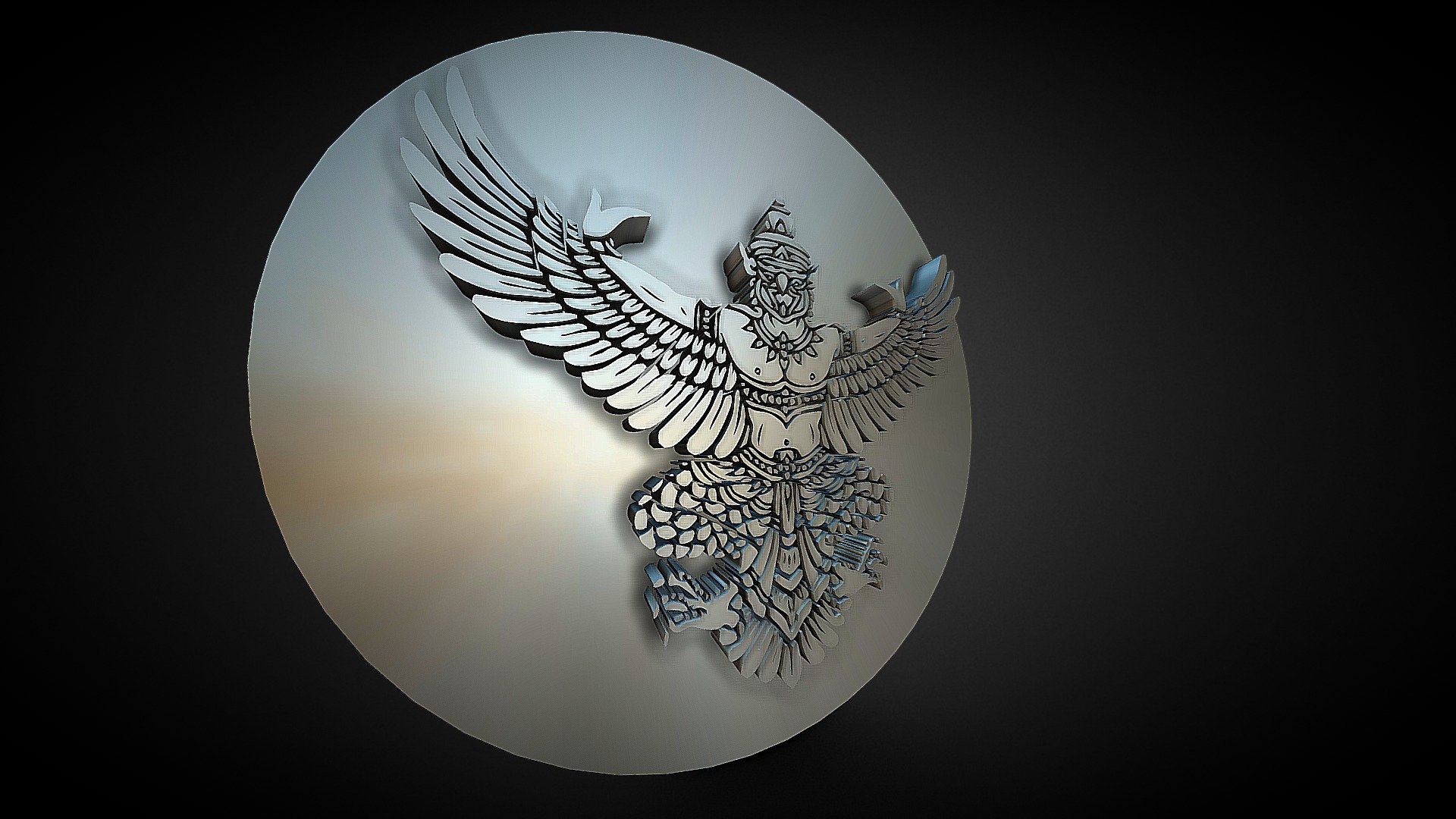 Garuda - Buy Royalty Free 3D model by design ap (@like2019) [c90e682 ...