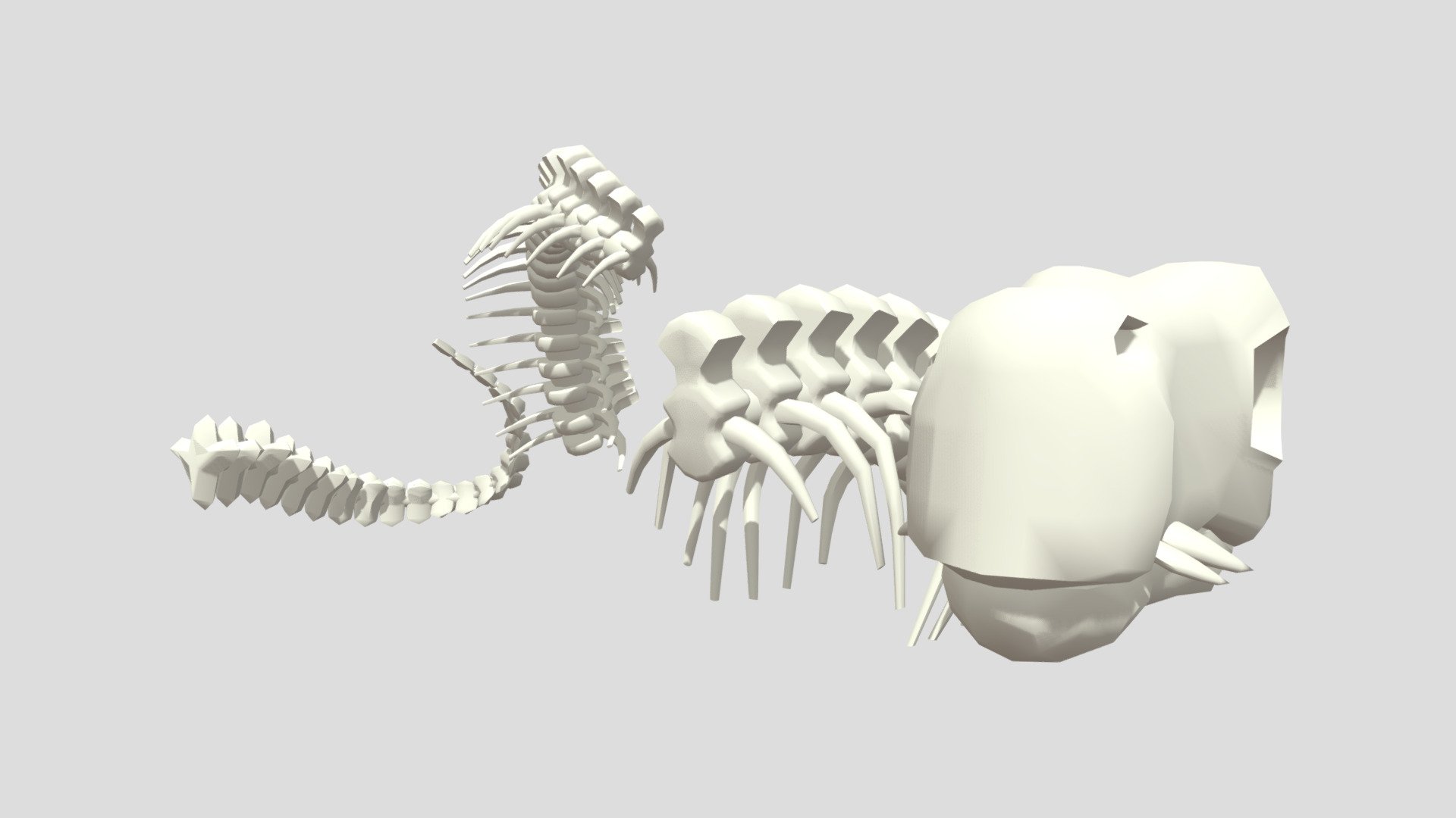Stylized Dinosaur Bones - Download Free 3D model by Horizon Studio ...