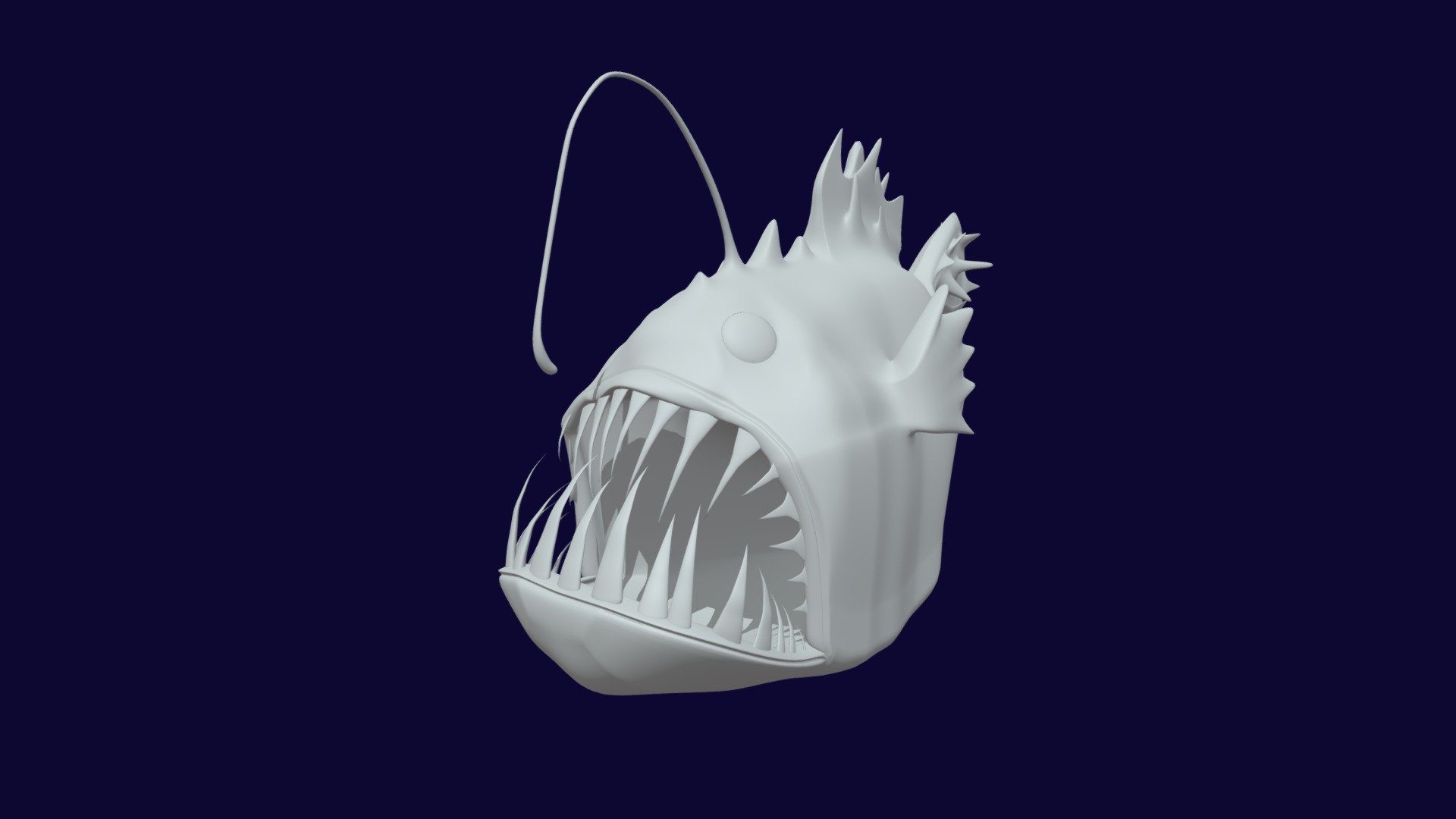 Angler Fish (No Texture) - Download Free 3D model by yiannisthomas ...