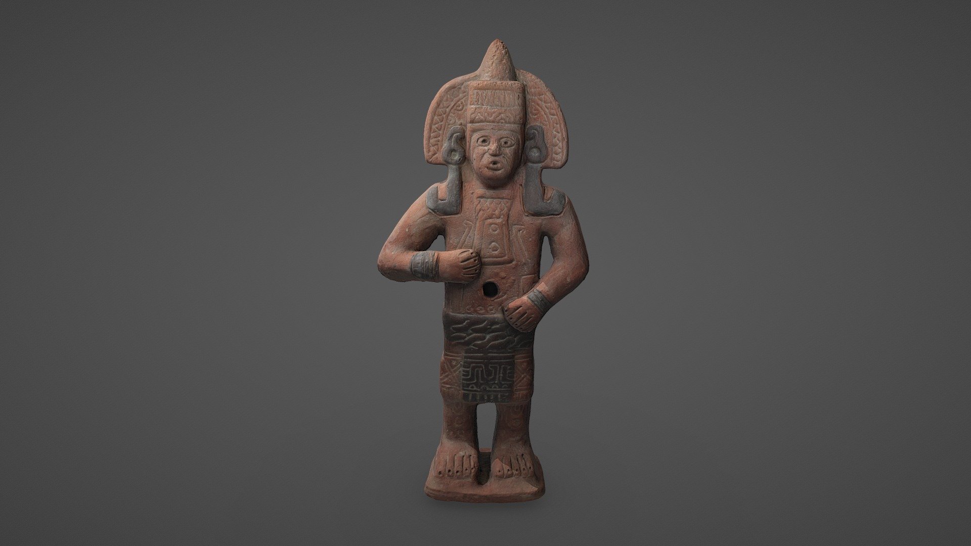 Statuette Inca - 3D model by Vpajot [c910ff2] - Sketchfab