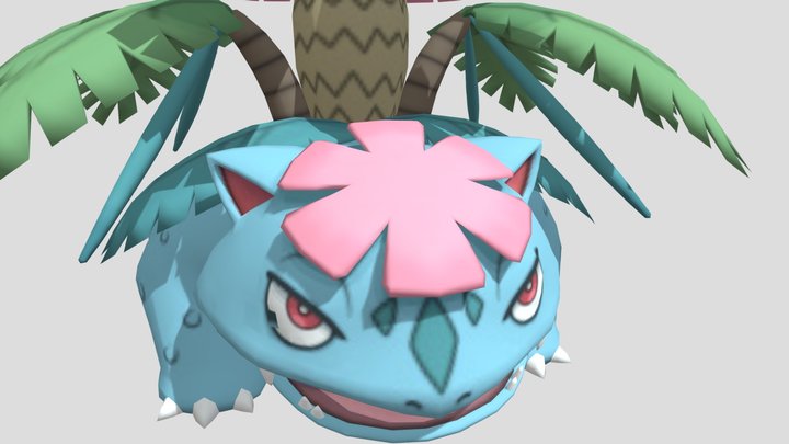 Venusaur 3D models - Sketchfab