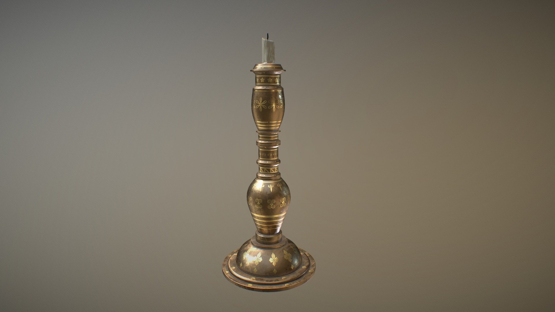 Candlestick - Download Free 3D model by RR_Piash (@mxartz) [c912223 ...