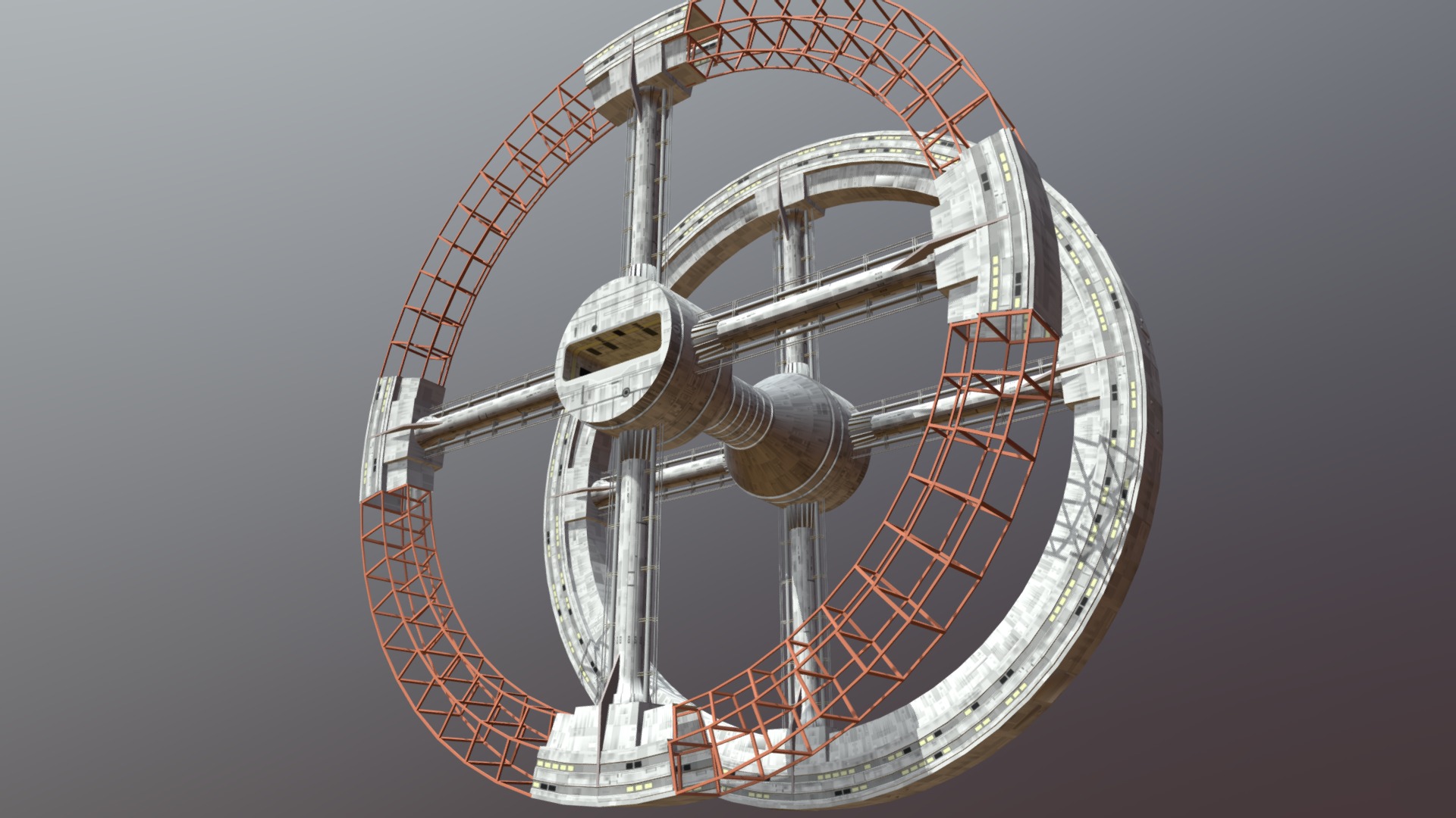 Space Station V - 3D model by BronyBros [c9124a6] - Sketchfab