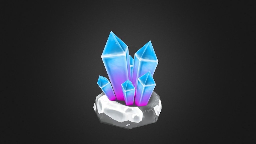 Ice Crystal - 3D model by Gretchen Asmar (@gretchenasmar) [c913238 ...