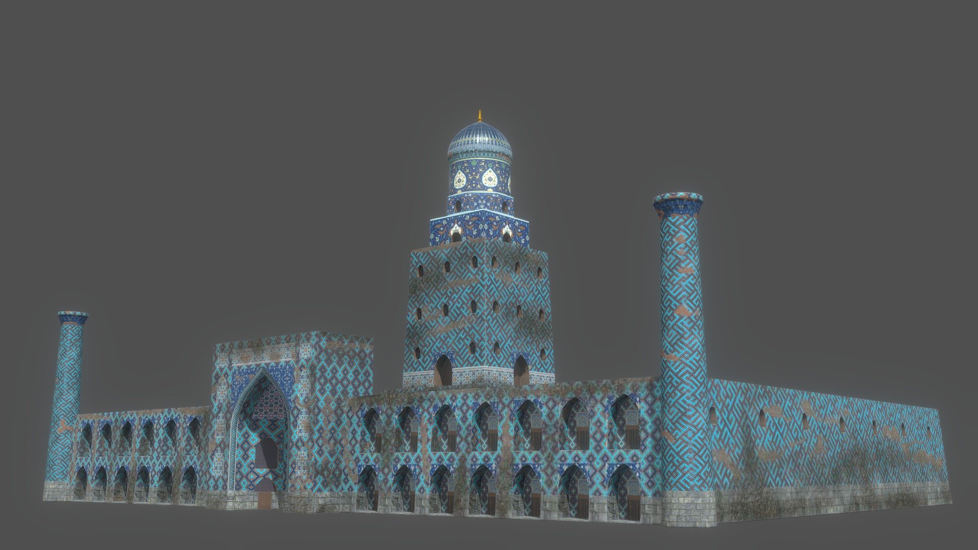 Samarkand Historical Building_6 - 3D model by Iskandar (@iskandar ...