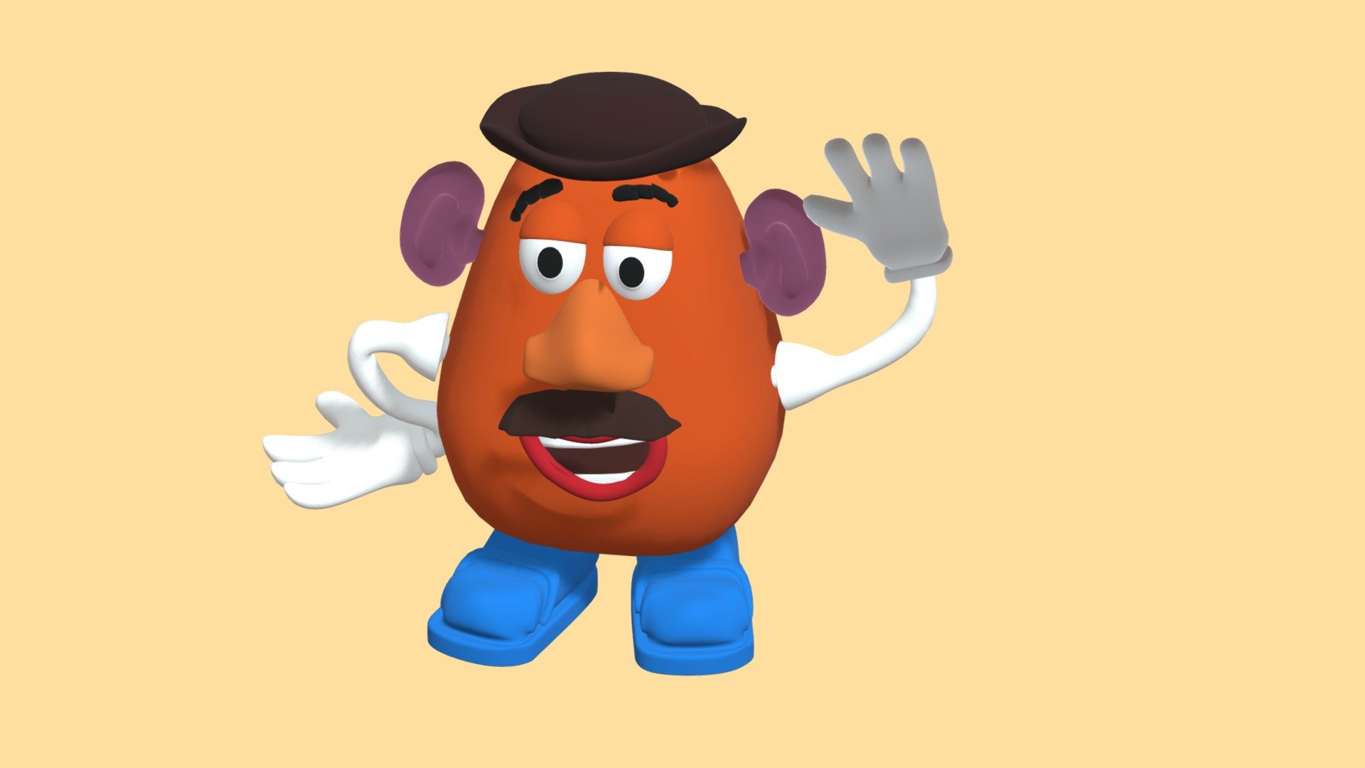 Potato Head - 3D model by barbe.annabel [c9145b8] - Sketchfab