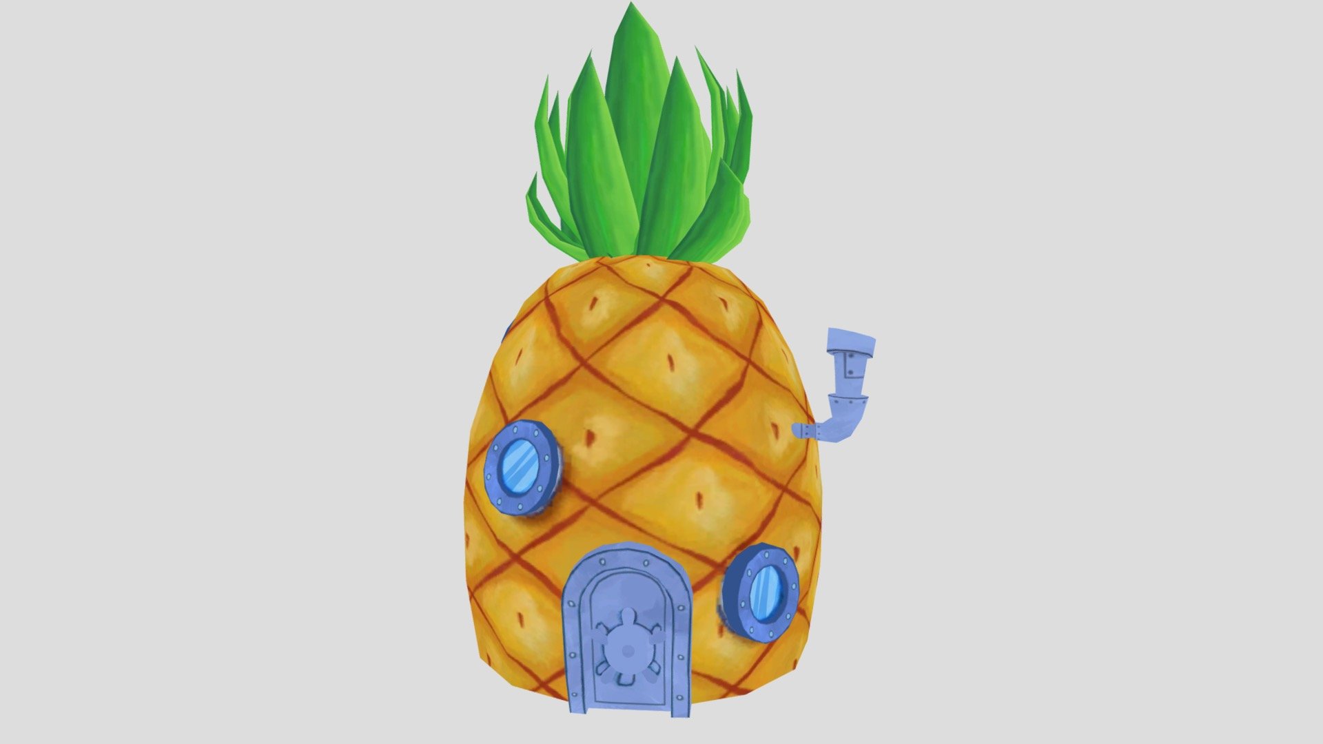 Wii-SpongeBob House - 3D model by SMF Features Developed From Cheryl ...