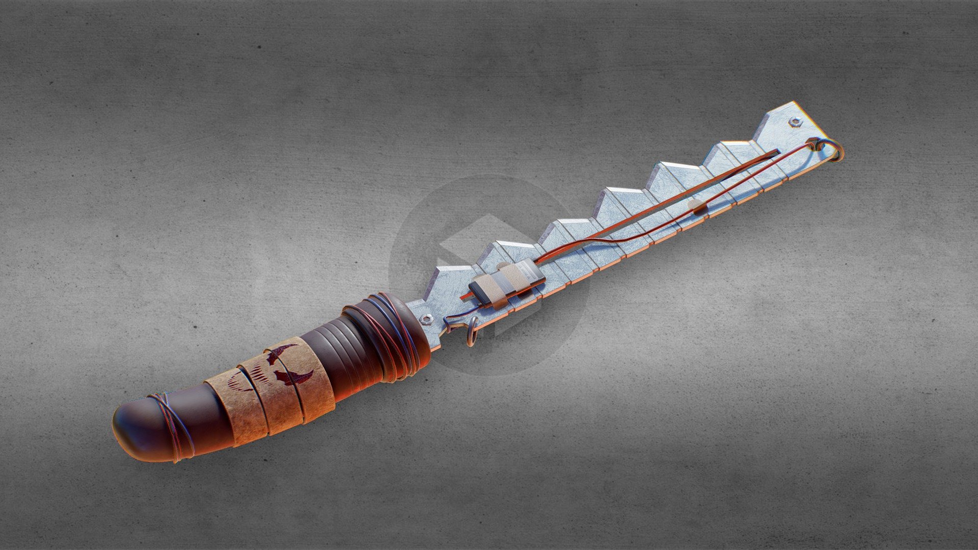 Apocalyptic Electric Sword - Buy Royalty Free 3D model by Kasit Studio ...