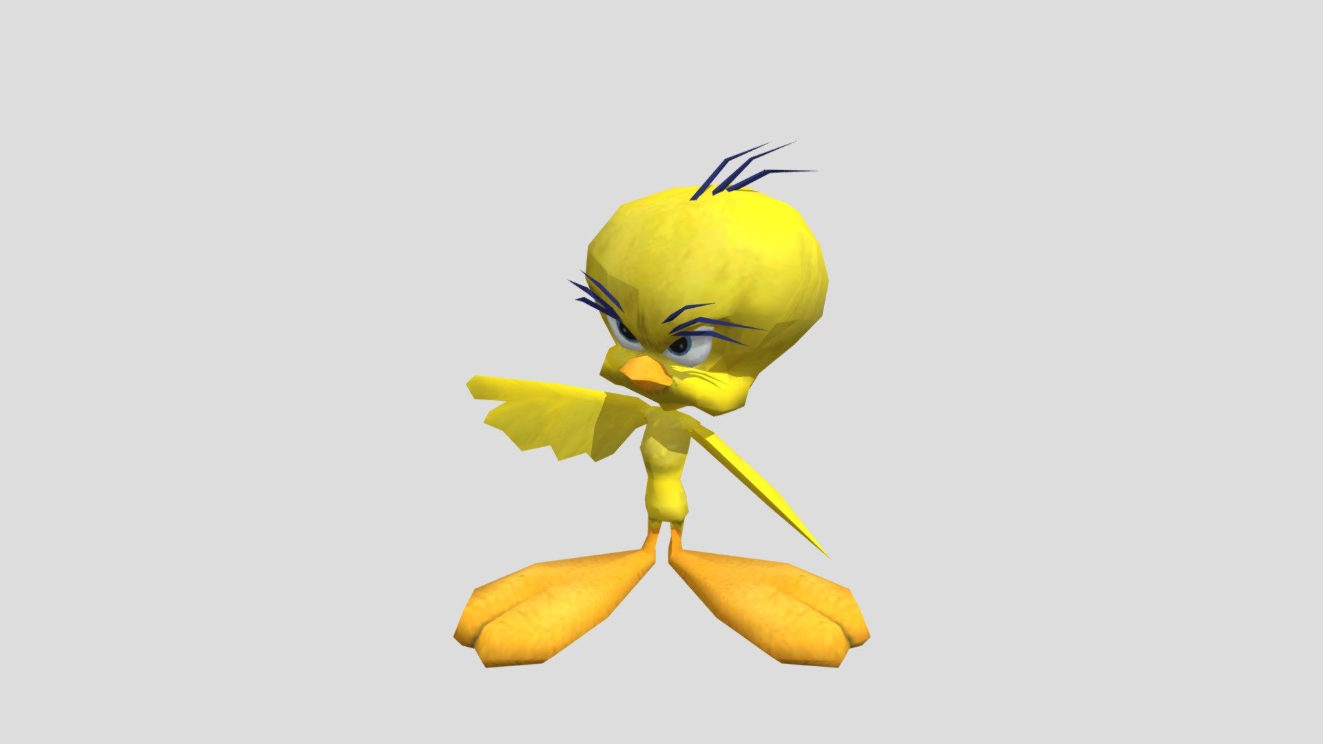 Tweety Bird - Download Free 3D model by I'm a Looney Tunes Fan ...