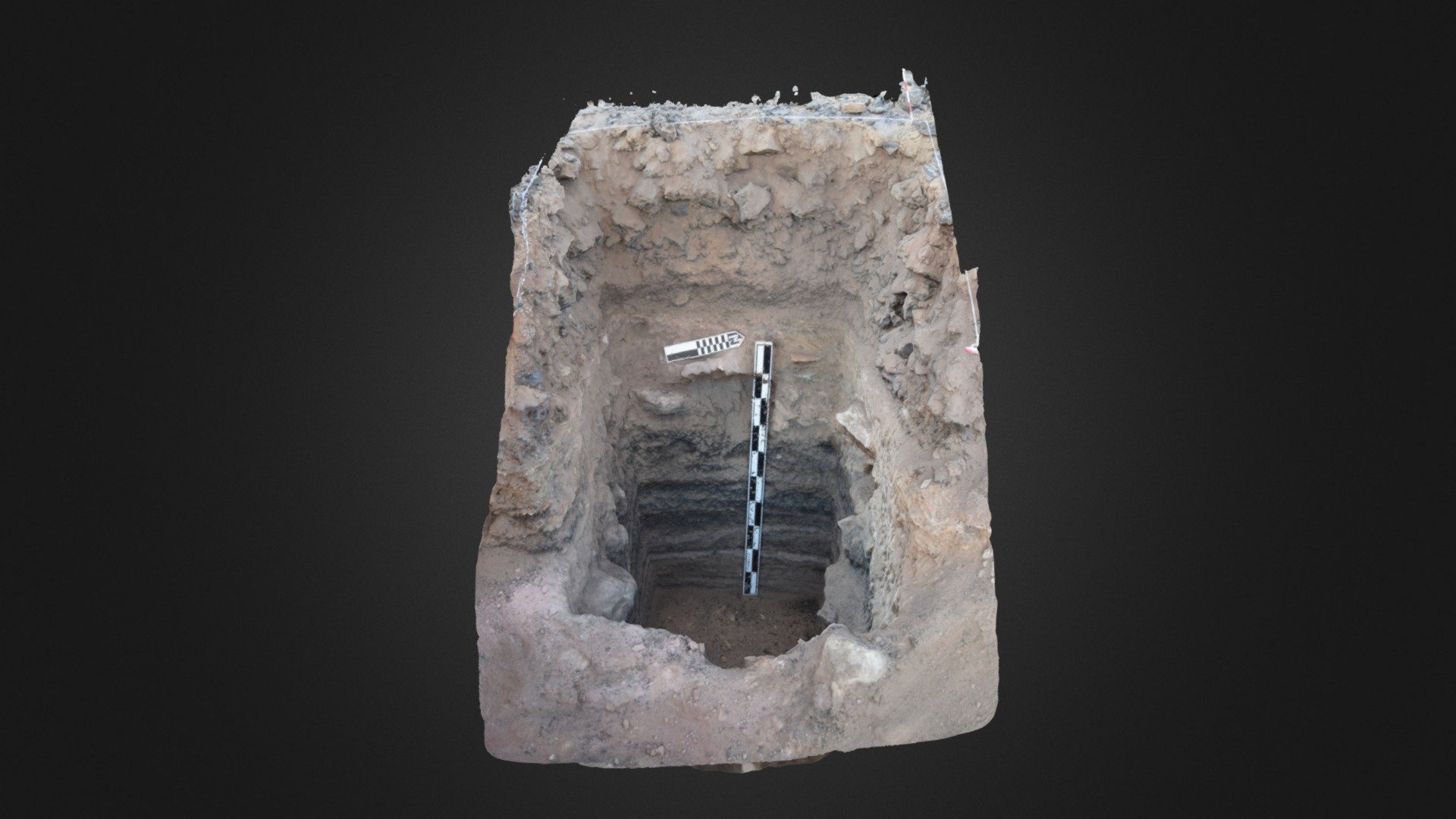 Area C Slag Mound Probe, Khirbat al-Jariya - Download Free 3D model by ...