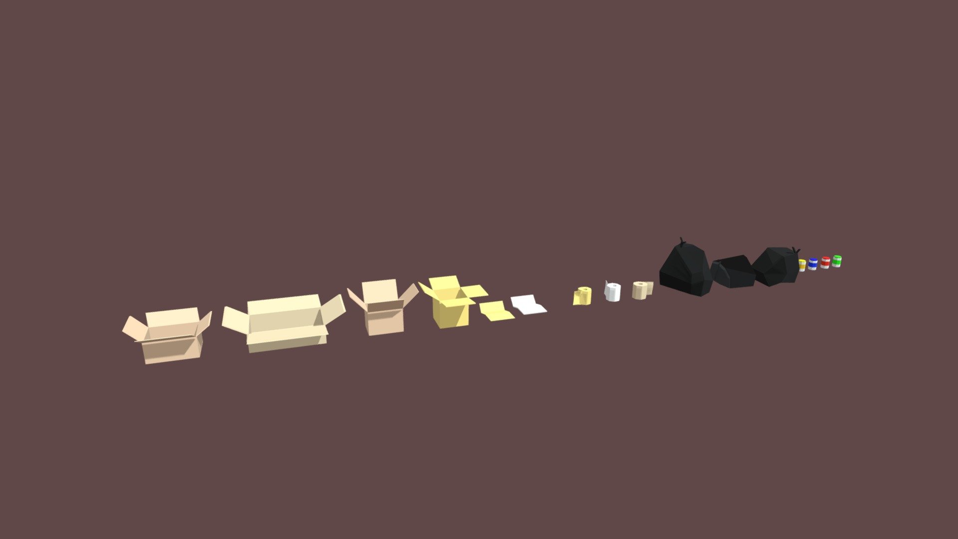 Low Poly Trash - Buy Royalty Free 3D model by Anton.Kasian.Edberg ...