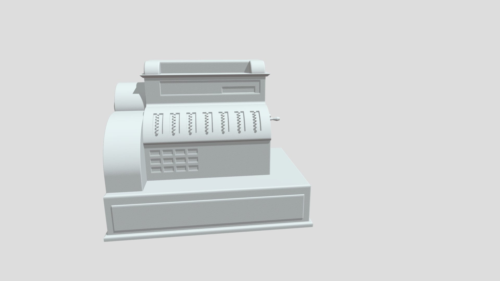 cash register - 3D model by DomsWork [c919c29] - Sketchfab