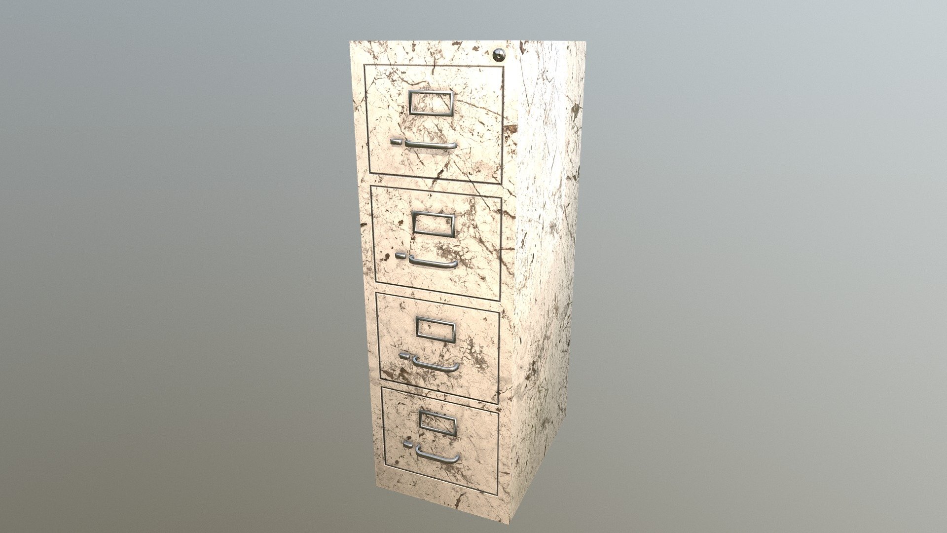 Filing Cabinet - Marble Variant - Buy Royalty Free 3D model by ...