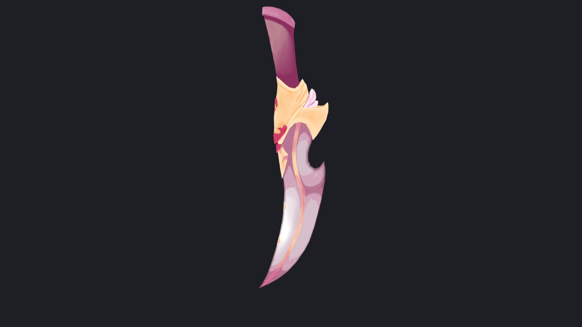 Elf blade - 3D model by ficus2 [c91c10d] - Sketchfab