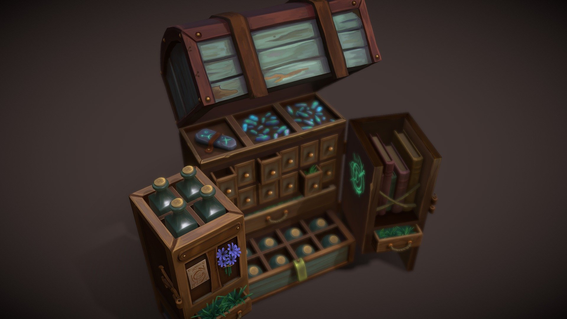 Box Of Mystery - 3D model by rosiejarvis [c91c547] - Sketchfab