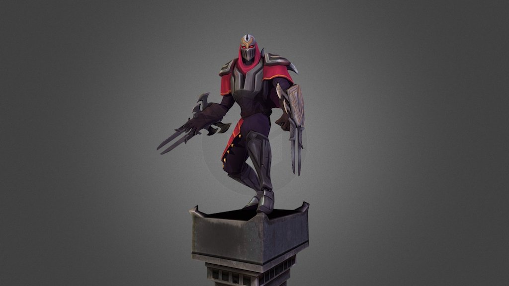 ZED, Master of Shadow - 3D model by Aleksandra Kosenko (@alexsvet ...