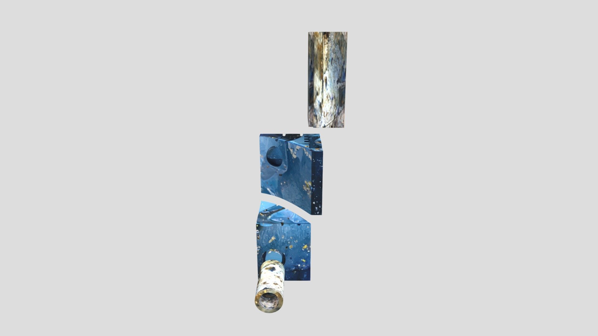 Assemblage with applied textures - Download Free 3D model by JubinTitus ...