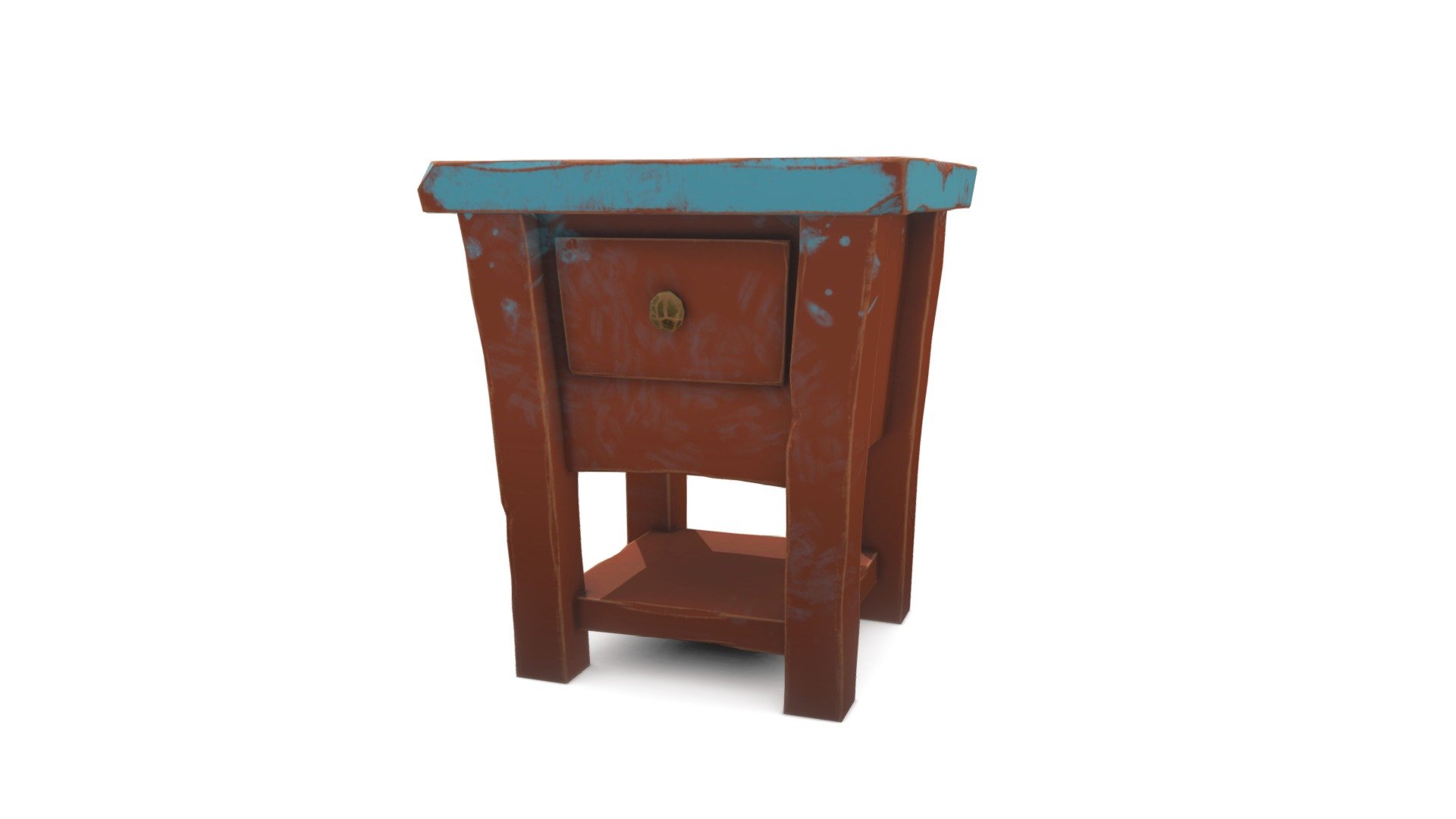 Stylized Bedside Table - 3D model by brad-morrison [c920c6f] - Sketchfab