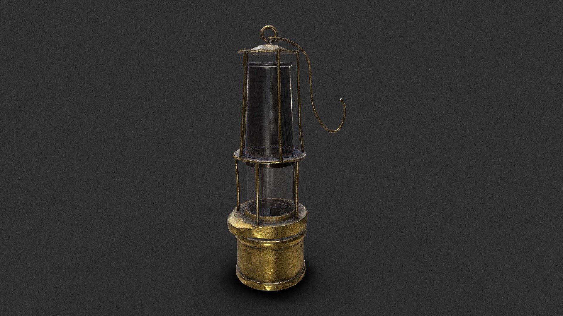 Mine Lamp - 3D model by Seliene Paas (@selienepaas) [c92404d] - Sketchfab