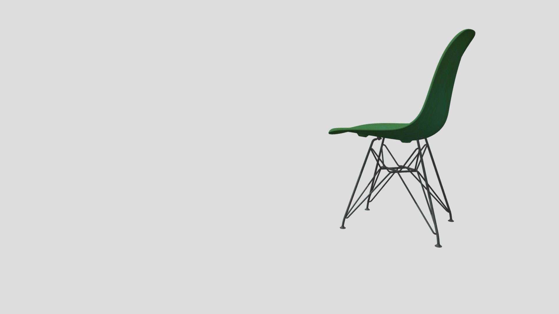 Eames- Chair-green - Download Free 3D model by Blake.McWhirter [c9260a1 ...