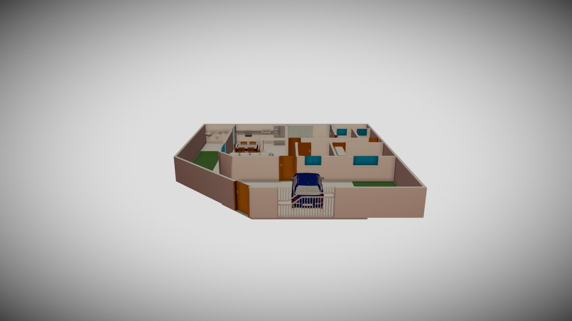 2210 - Perspectiva 3D - Download Free 3D model by Palmas Engenharia ...