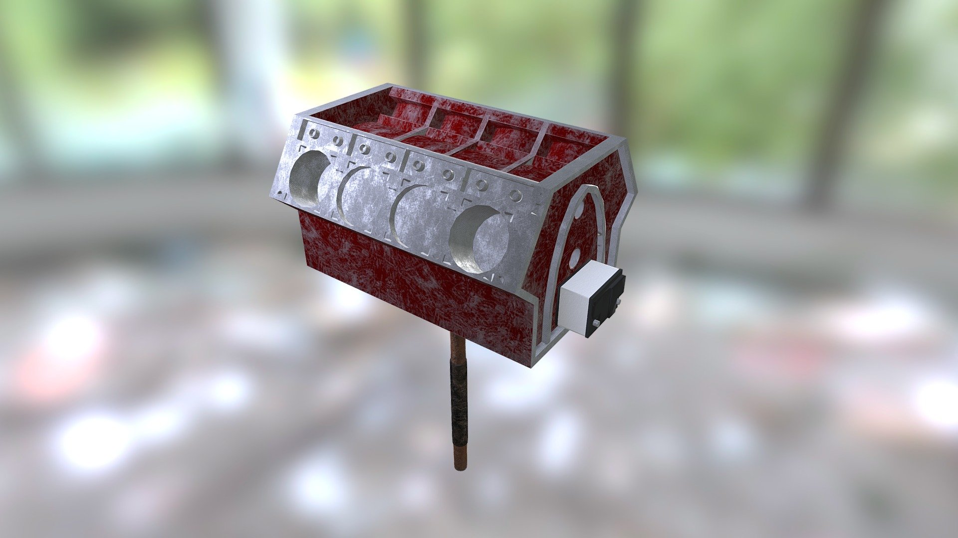 Great Hammer - v8 Engine - 3D model by Joe.C [c9280ed] - Sketchfab