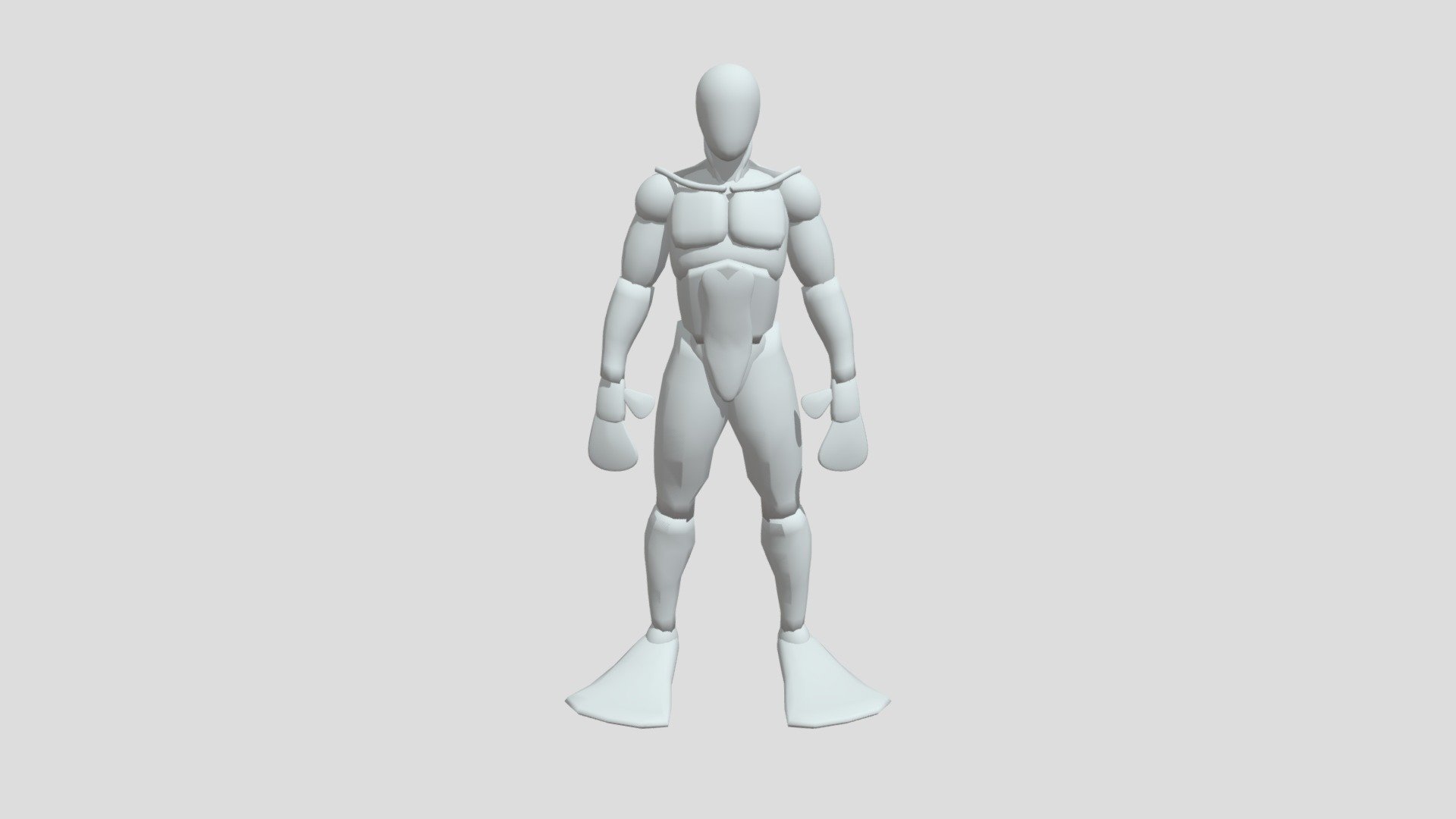 Personaje en blockout - 3D model by hector1235677 [c928c72] - Sketchfab