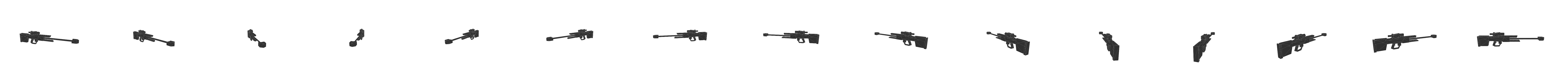 Sniper rifle new mesh - 3D model by PolyLab (@nook) [c9295fb] - Sketchfab