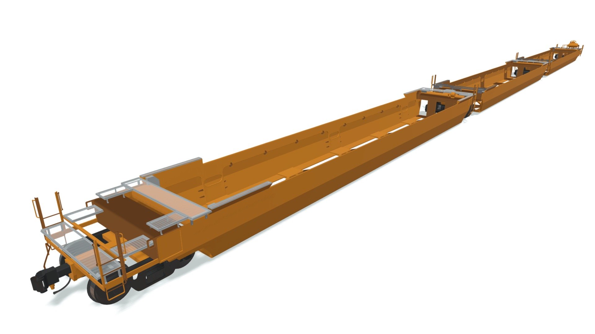 Railroad Double Stack Cars - Buy Royalty Free 3D model by 3DHorse ...