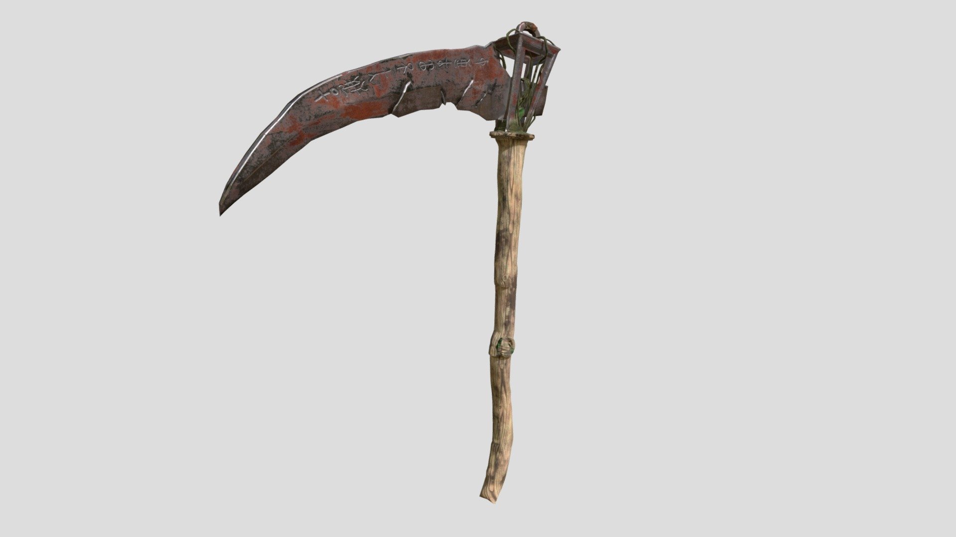Harvester Scythe - 3D model by Tyler Josef Lund (@Tjlund2016) [c92caa1 ...