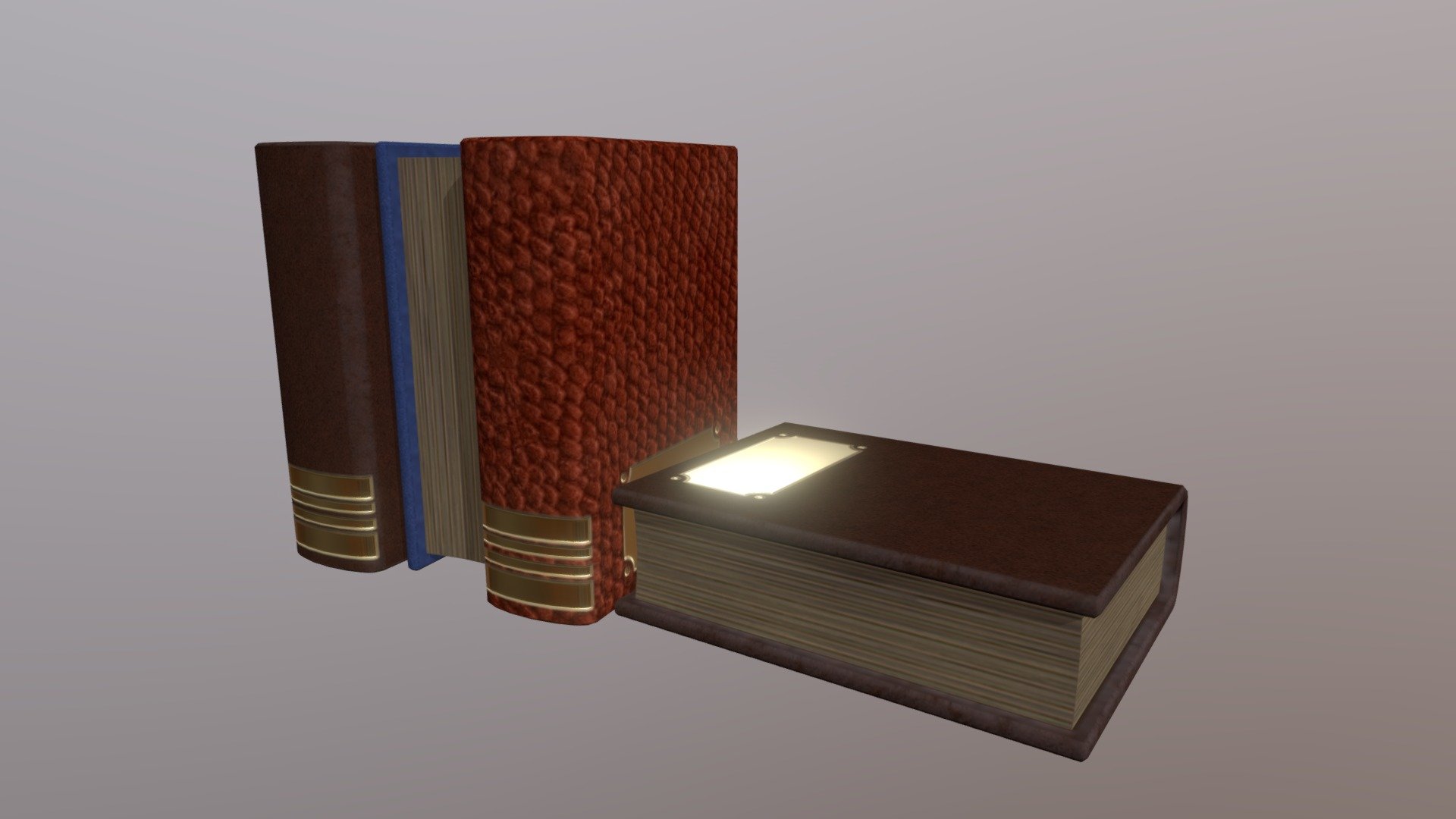 Some Books - 3D model by nienwx [c92dca3] - Sketchfab